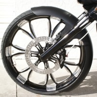 Custom Harley-Davidson Street Glide 26 in. Front Wheel Conversion ...