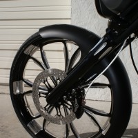 Custom Harley-Davidson Street Glide 26 in. Front Wheel Conversion ...