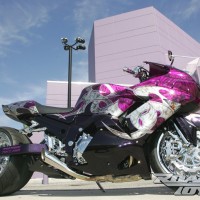 Purple Custom Kawasaki ZX14 360 Fat Tire Conversion | Roaring Toyz